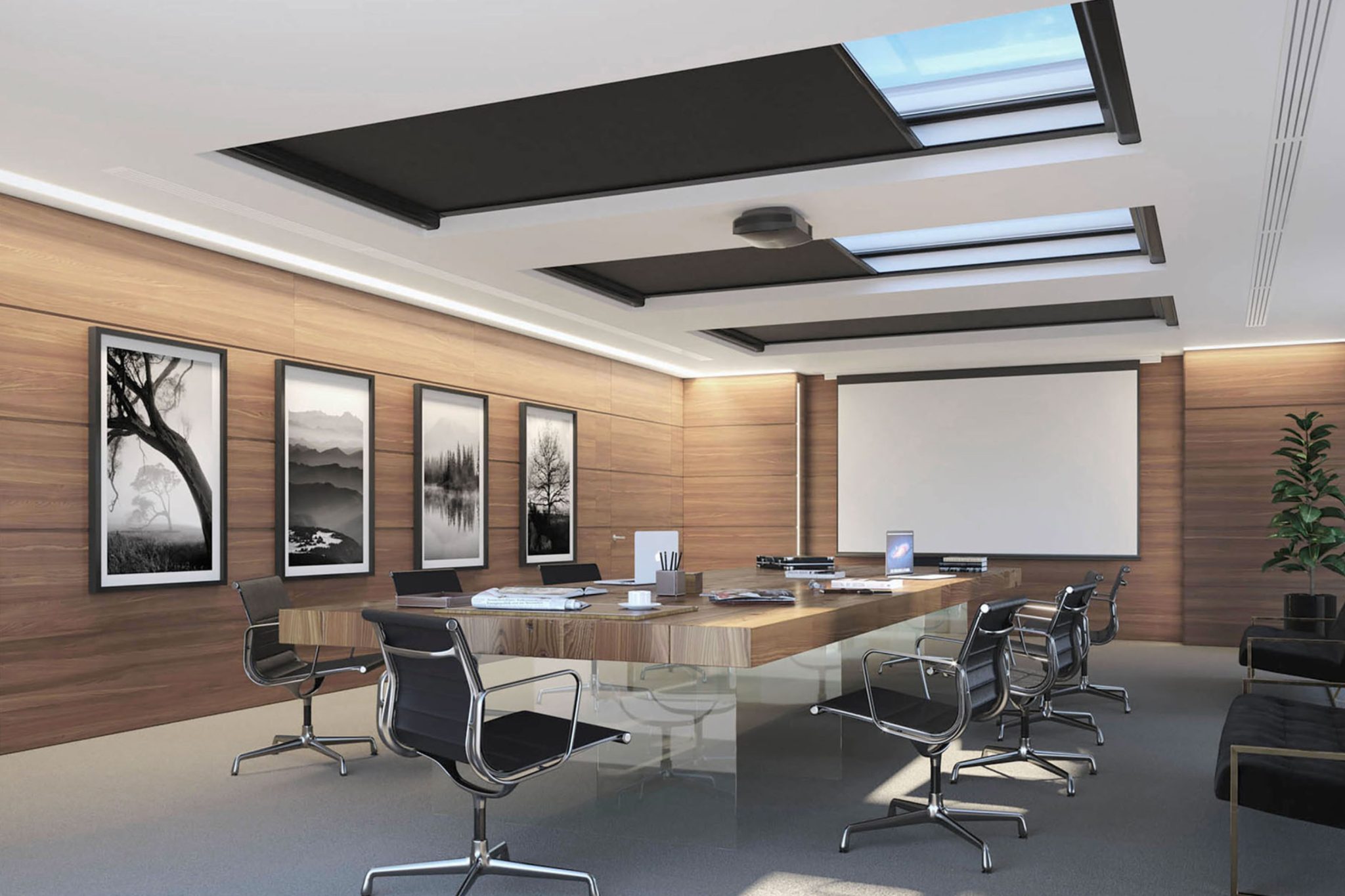 Curtains with slides - Mottura